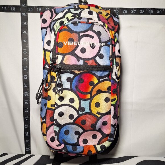 Vibedration | Bags | Vibedration Hydration Backpack Wo Bladder Smiley ...